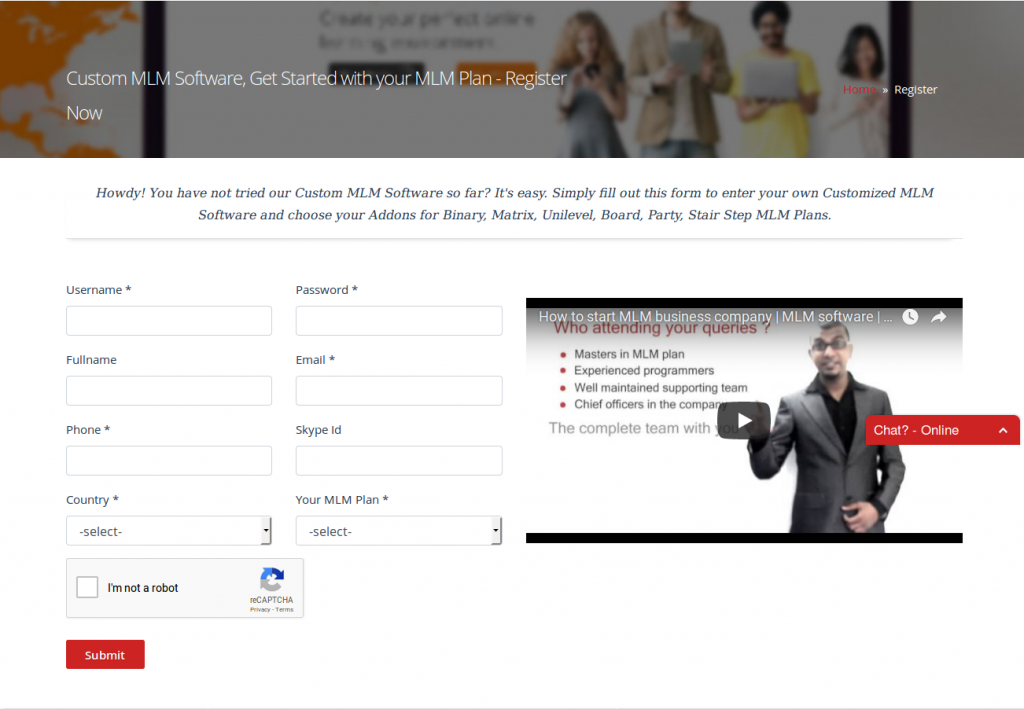Working of MLM software Demo - Step by Step Guide on How to use Demo